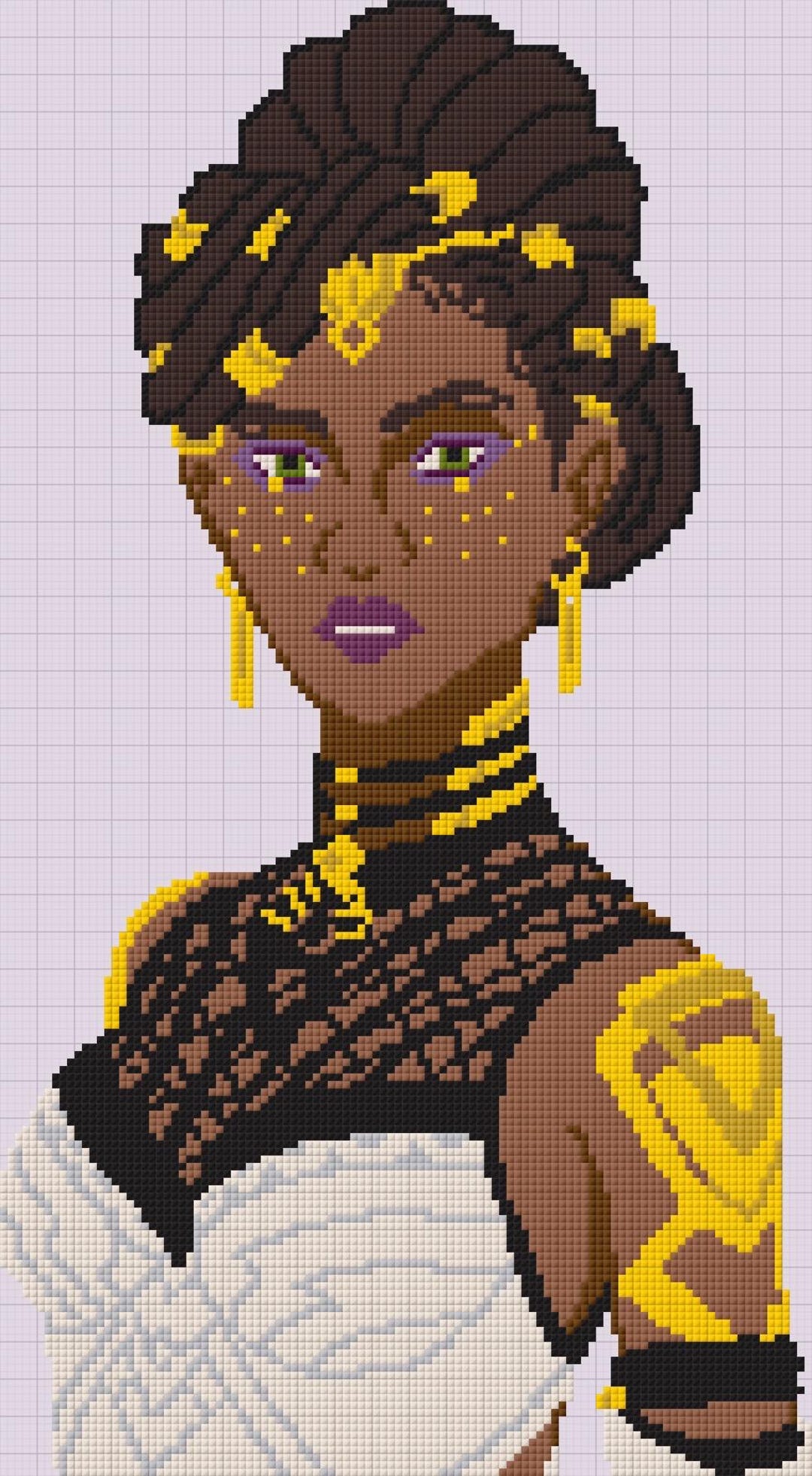 Arcane Mel Cross Stitch Pattern - Etsy