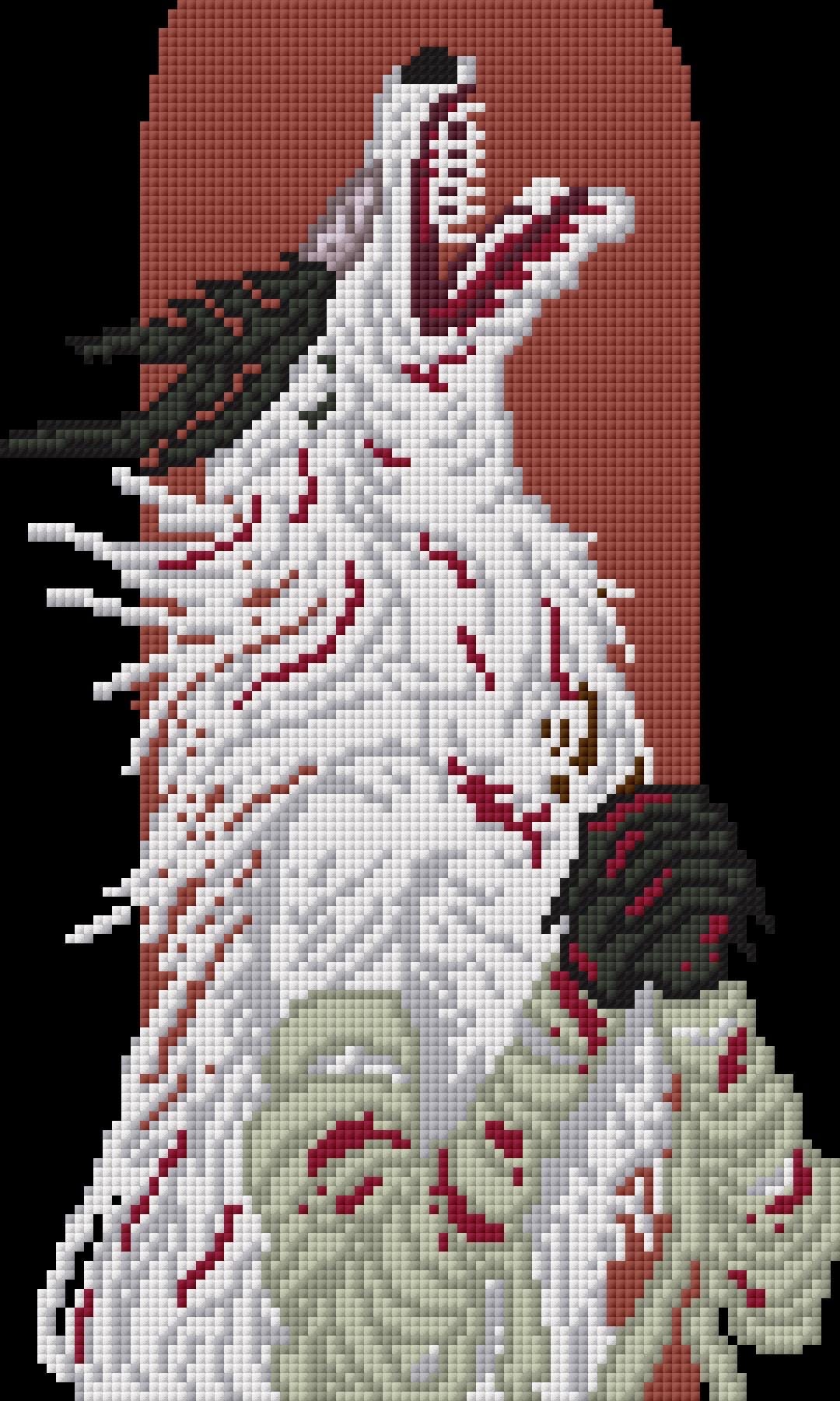 Bloodborne Vicar Amelia Cross Stitch Pattern - Etsy