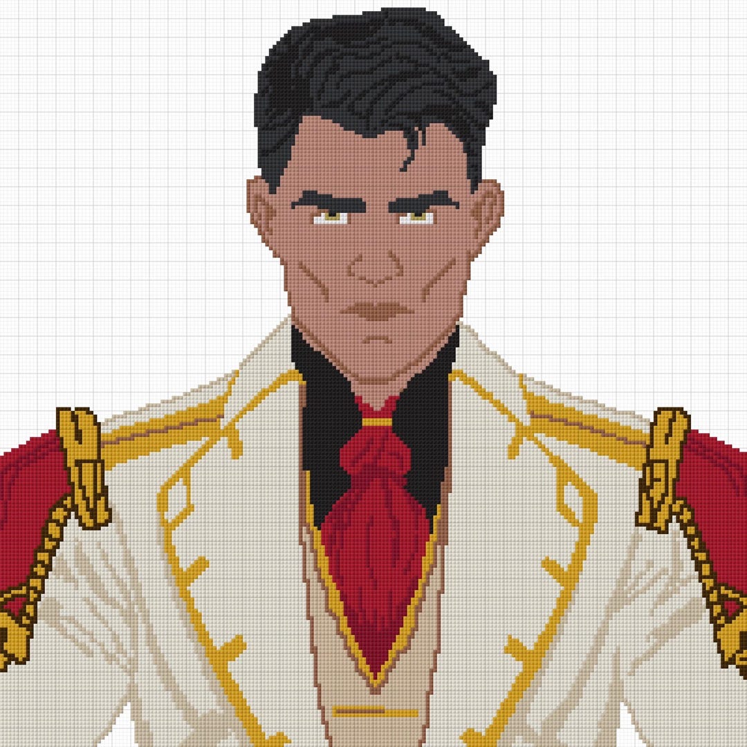 Arcane Jayce Cross Stitch Pattern - Etsy