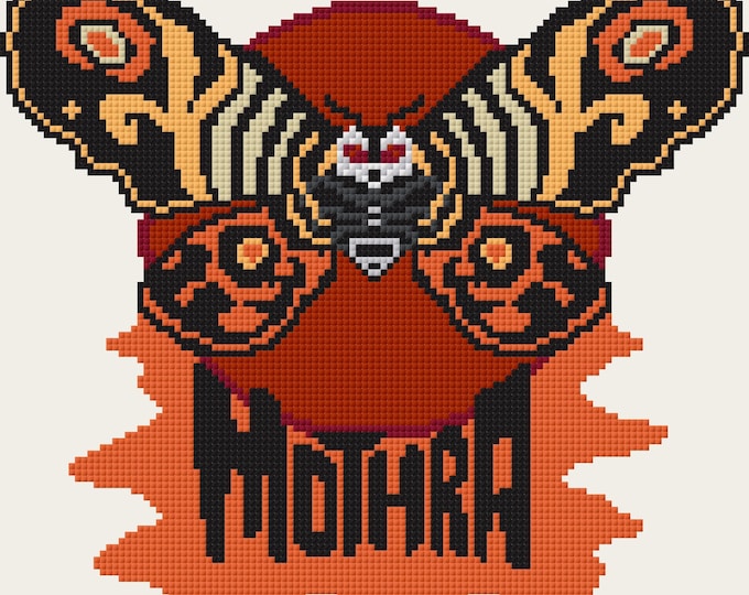 Mothra Handmade Felt Kaiju Figure - Etsy