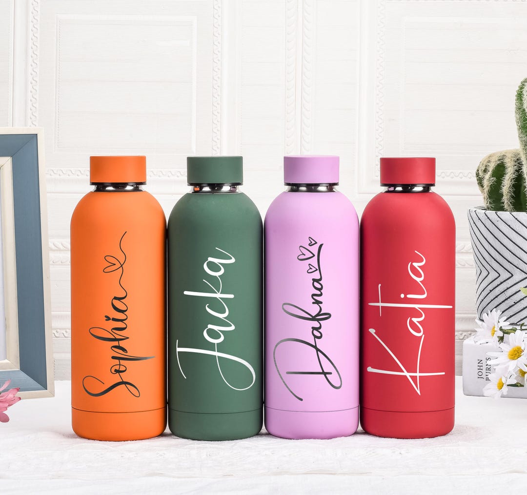 Engraved Bottle, Party Favors, Water Bottle, Custom Bottle, Wedding ...