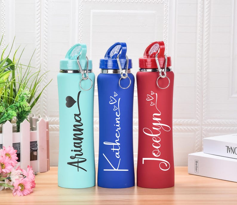 Engraved Bottle, Party Favors, Water Bottle, Custom Bottle, Wedding ...