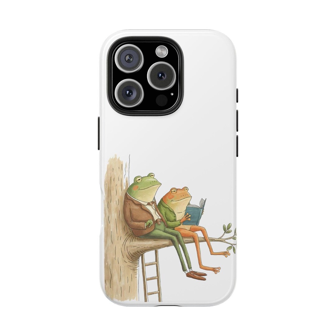 Frog and Toad iPhone Case, Vintage Frog Phone Case, Book Lover Gift ...