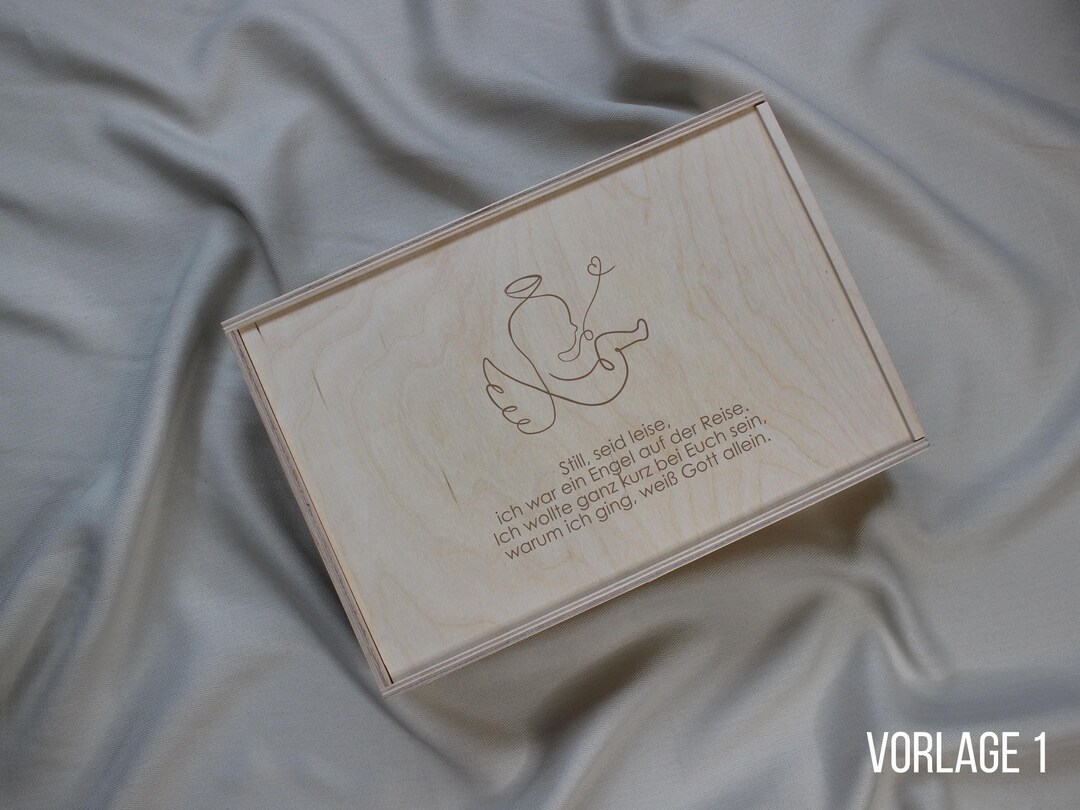 Personalized Wooden Memory Box | Three Different Sizes | Stillborn ...