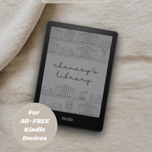 CUSTOM Name Kindle Library - FULL SCREEN Kindle Screensaver | Kindle ...
