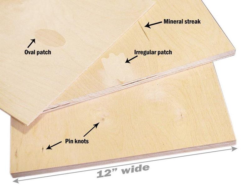 Birch Plywood Sheets BB/BB 12mm 18mm CNC Laser Craft - Etsy UK