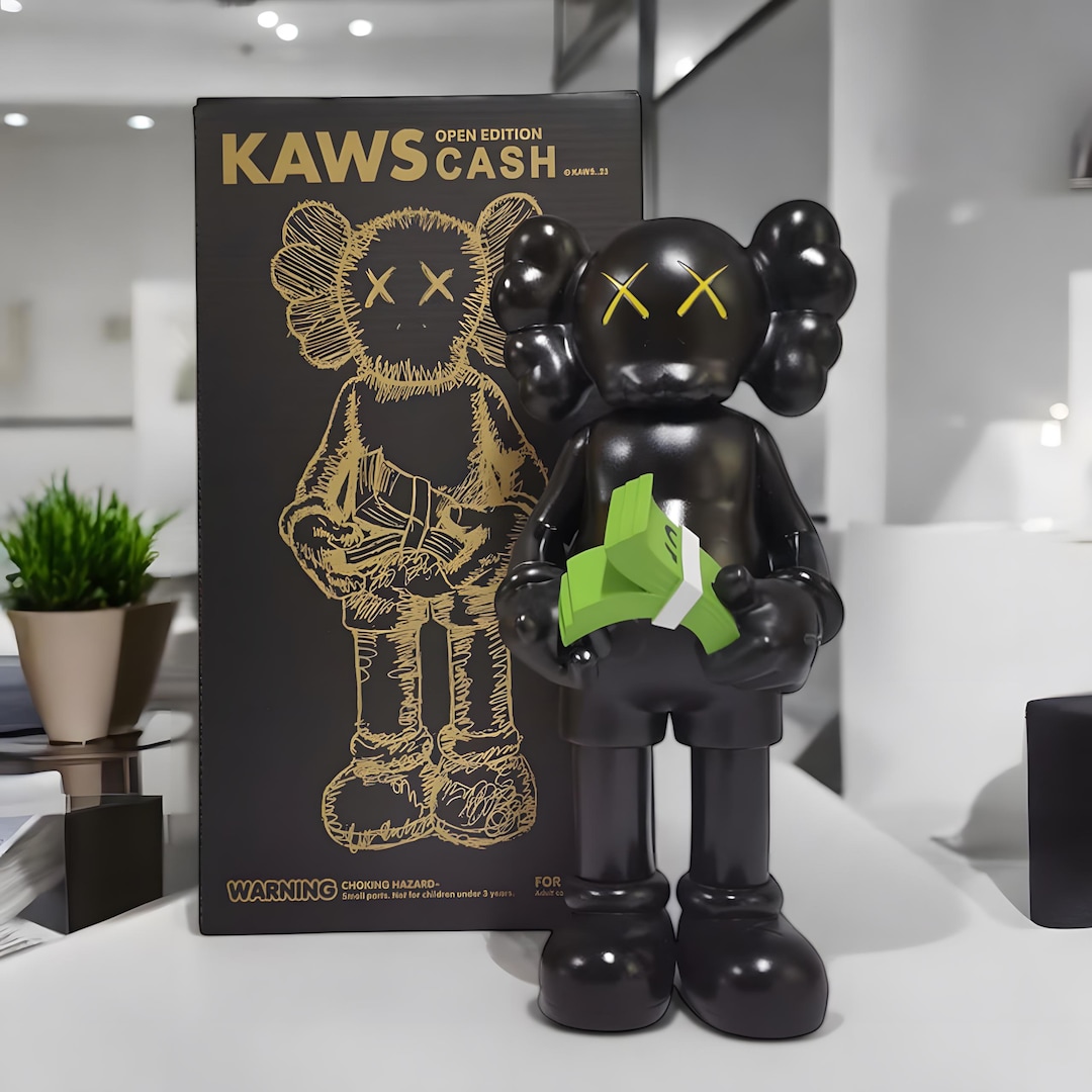 Money Counting Statue Inspired by Kaws Decorative Modern Art Hypebeast ...