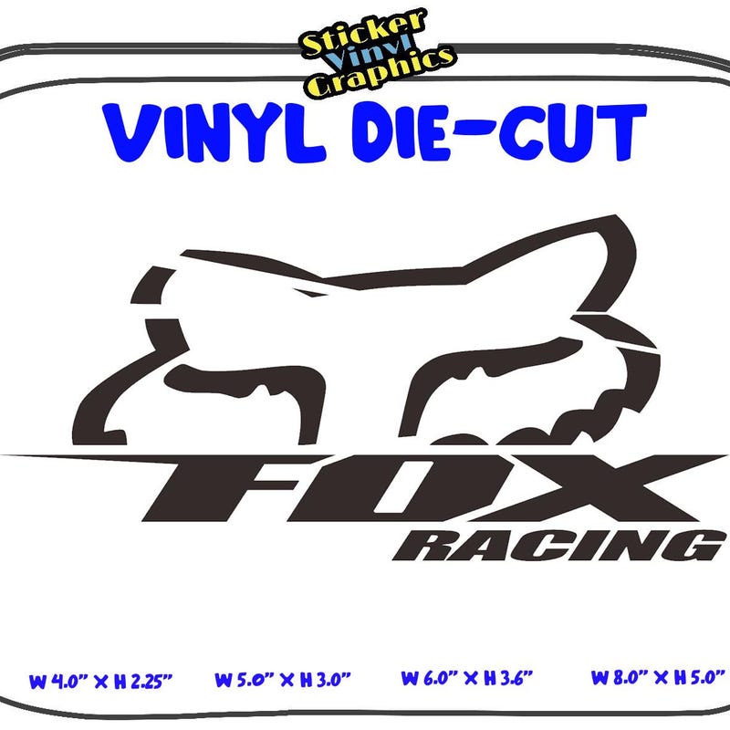 Fox Racing Svg - Etsy