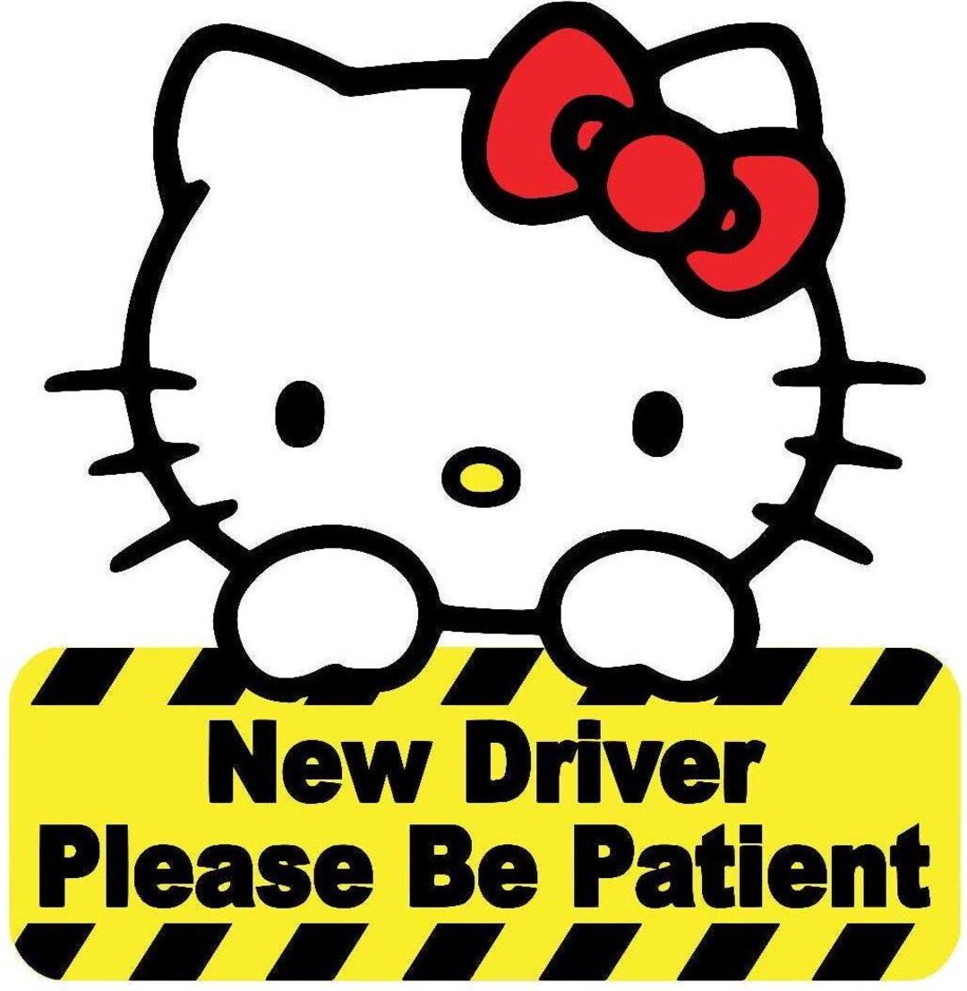 Hello Kitty New Driver - Etsy