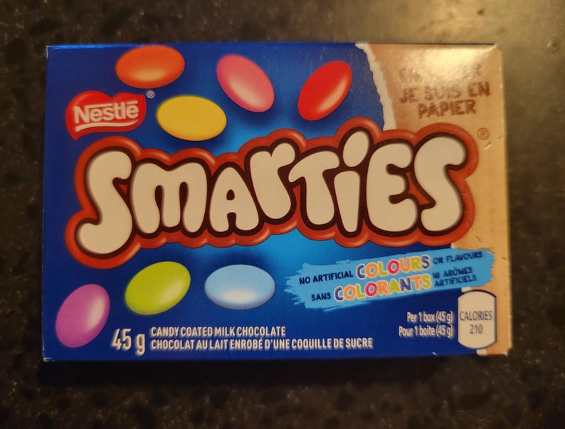 Canadian Chocolate Bars Gift Box - Etsy