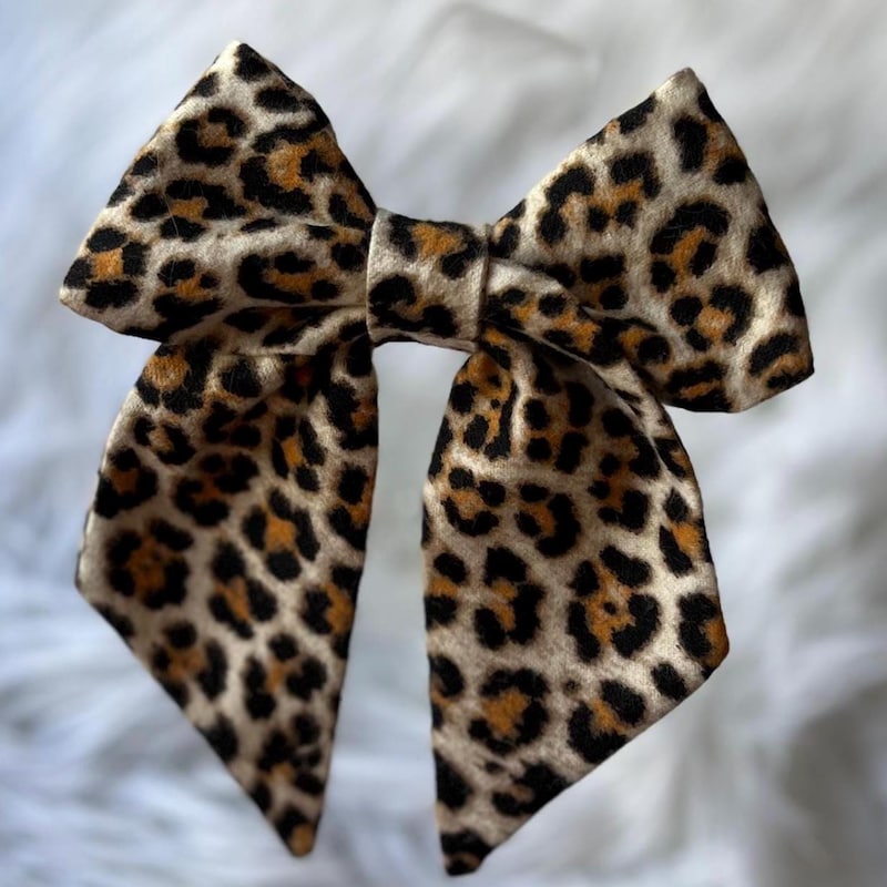 Leopard Print Fur Ribbon - Etsy