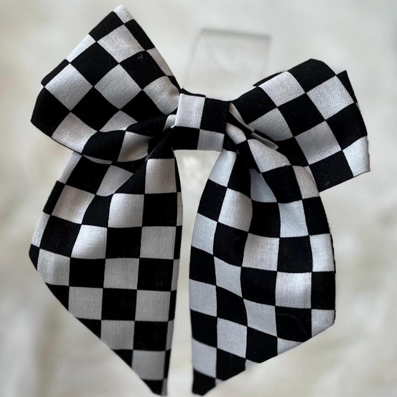 Race Car Bow for Women - Etsy