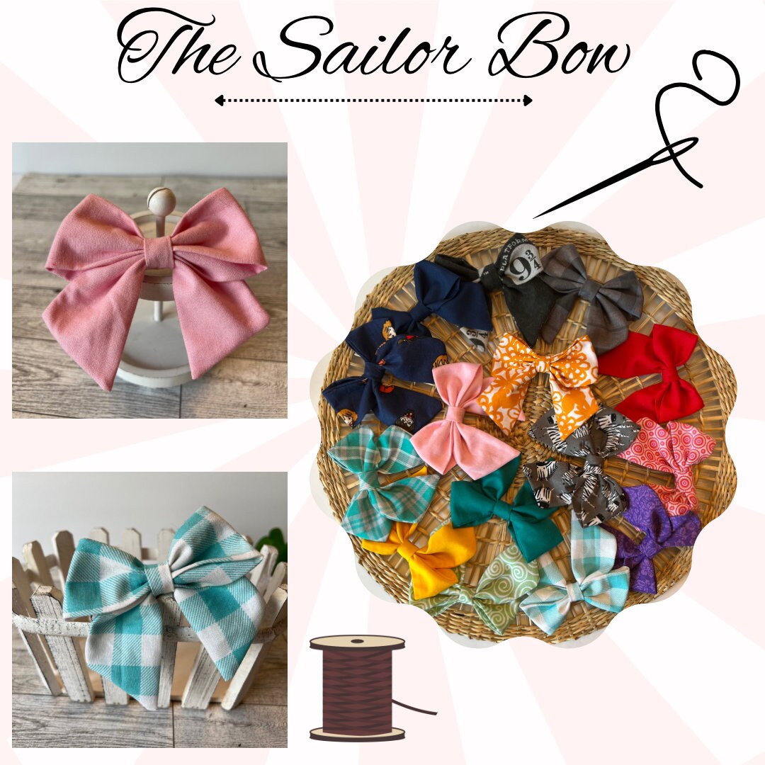 Bengal Tiger Bow, Orange and Black Striped Bow, Tiger Stripe Bow, Who ...