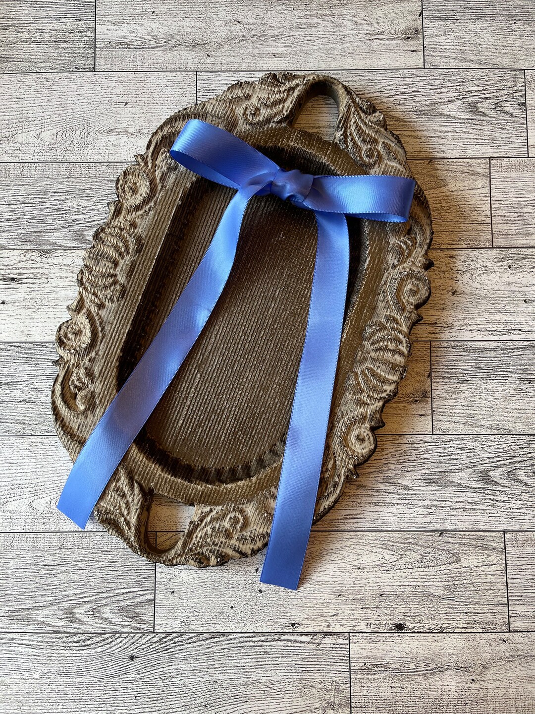 Periwinkle Satin Skinny Hair Bow for Women, Satin Bows, Coquette ...