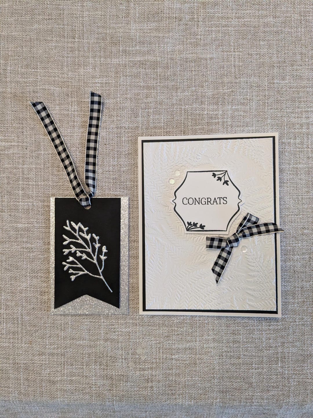 Wedding Card and Gift Tag Set, Wedding Card, Congratulations Card ...