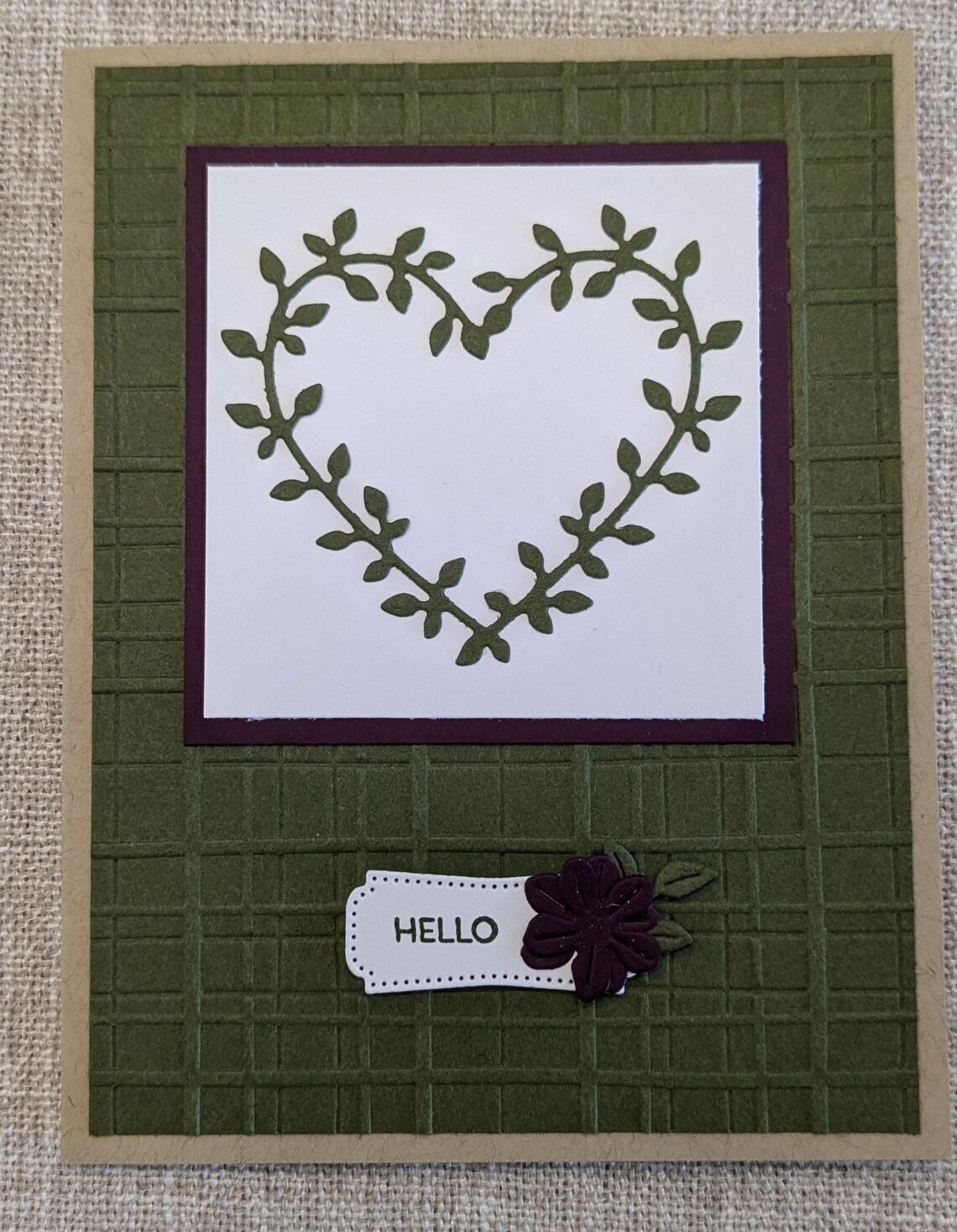 Heart Greeting Card, Handcrafted Card, Trendy Bday Card for Her, Unique ...