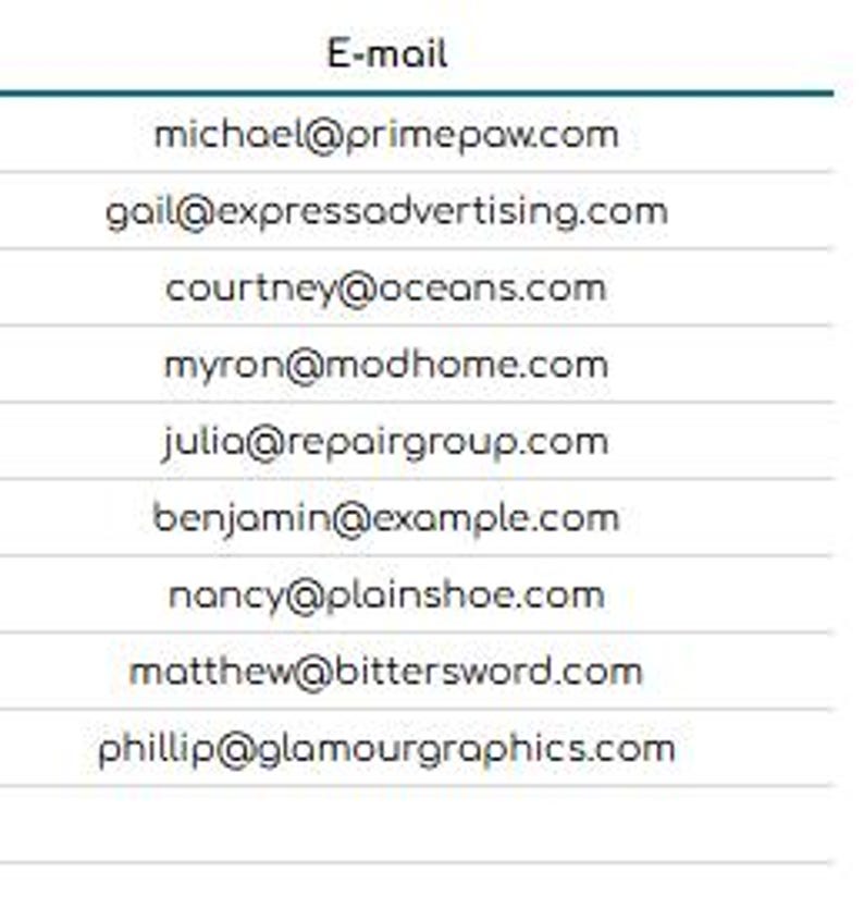 Contact List Template, Google Sheets Contact Organizer, Editable ...