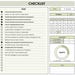 Google Sheets Checklist Template: Daily Task Organizer (printable) - Etsy