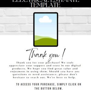 Electrical Estimate Template: Customizable Google Sheets Project Quote ...