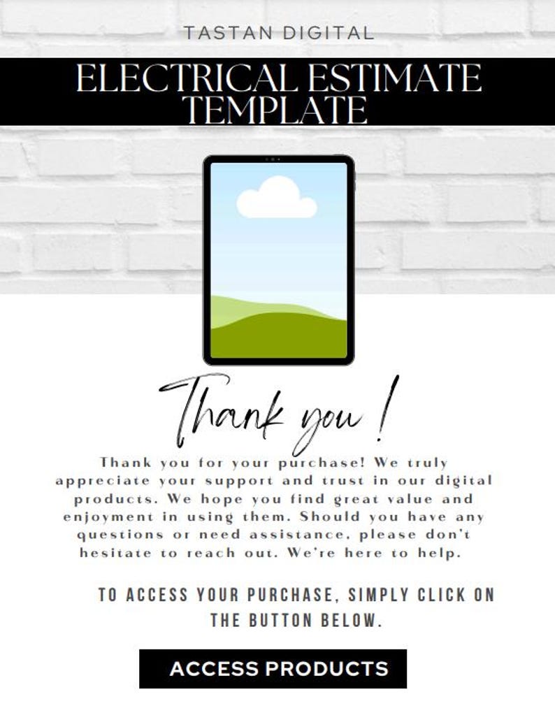 Electrical Estimate Template: Customizable Google Sheets Project Quote ...