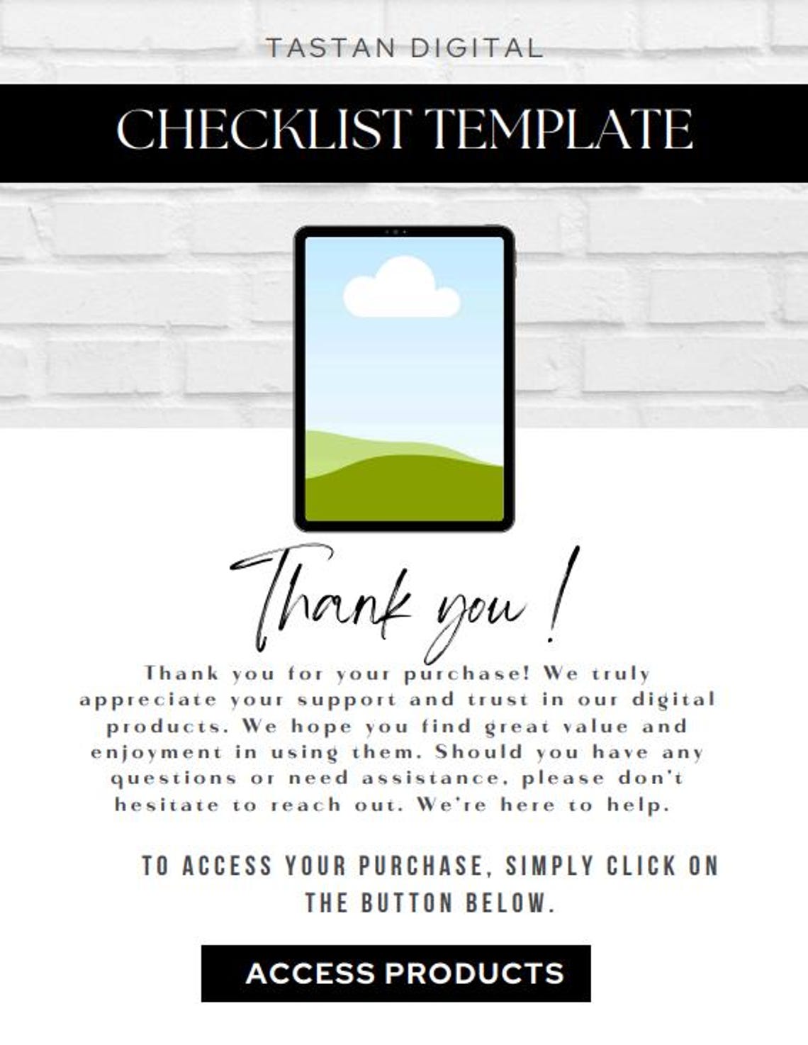 Google Sheets Checklist Template: Daily Task Organizer (printable) - Etsy