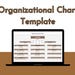 Editable Organizational Chart Template: Google Sheets, Business ...