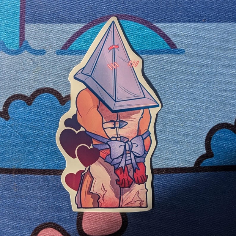 Pyramid Head Silent Hill Sticker - Etsy