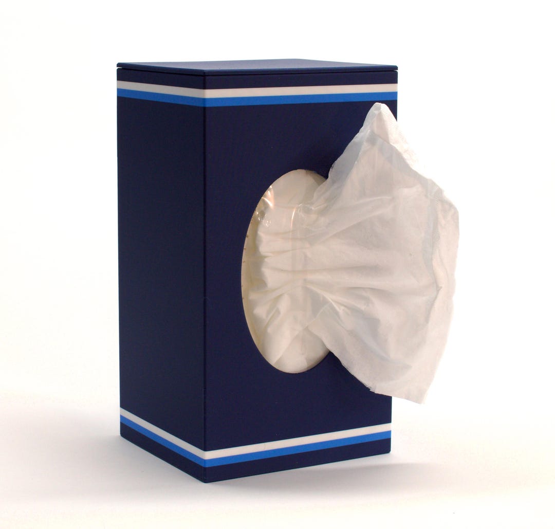 Jumbo Facial Tissue Box for Sim Rig or Wall Mount Grove Colourway - Etsy