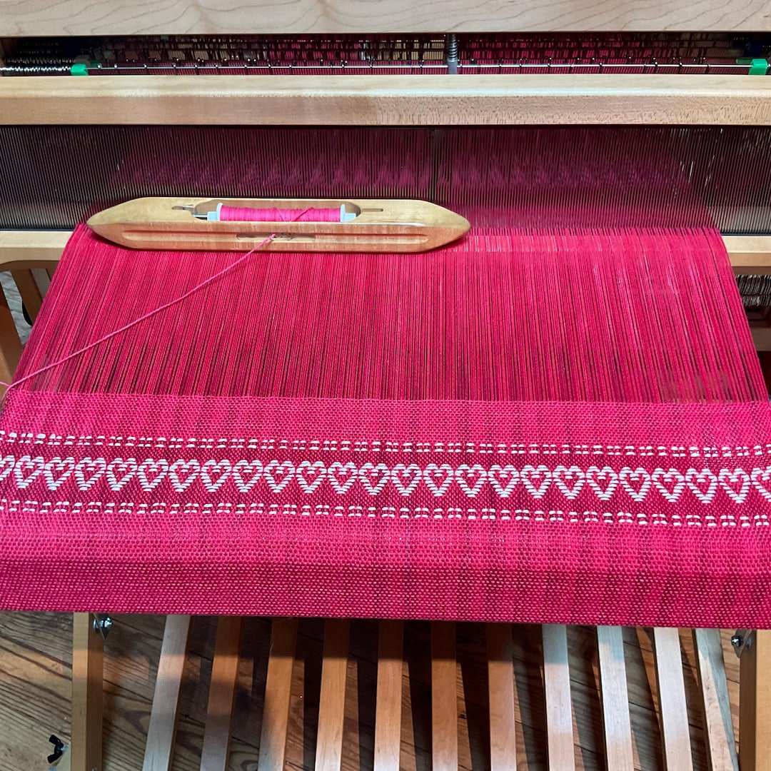Weaving Pattern Hearts (PDF) for 8S Jack Loom (overshot) - Etsy