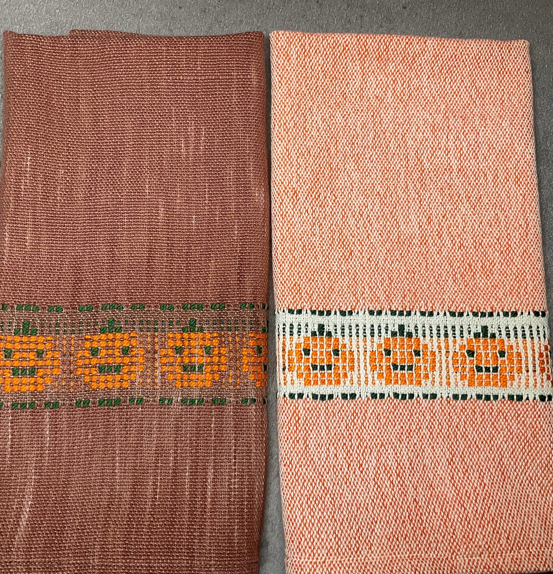 Towel or Small Table Runner With Jack-o-lanterns Sold - Etsy