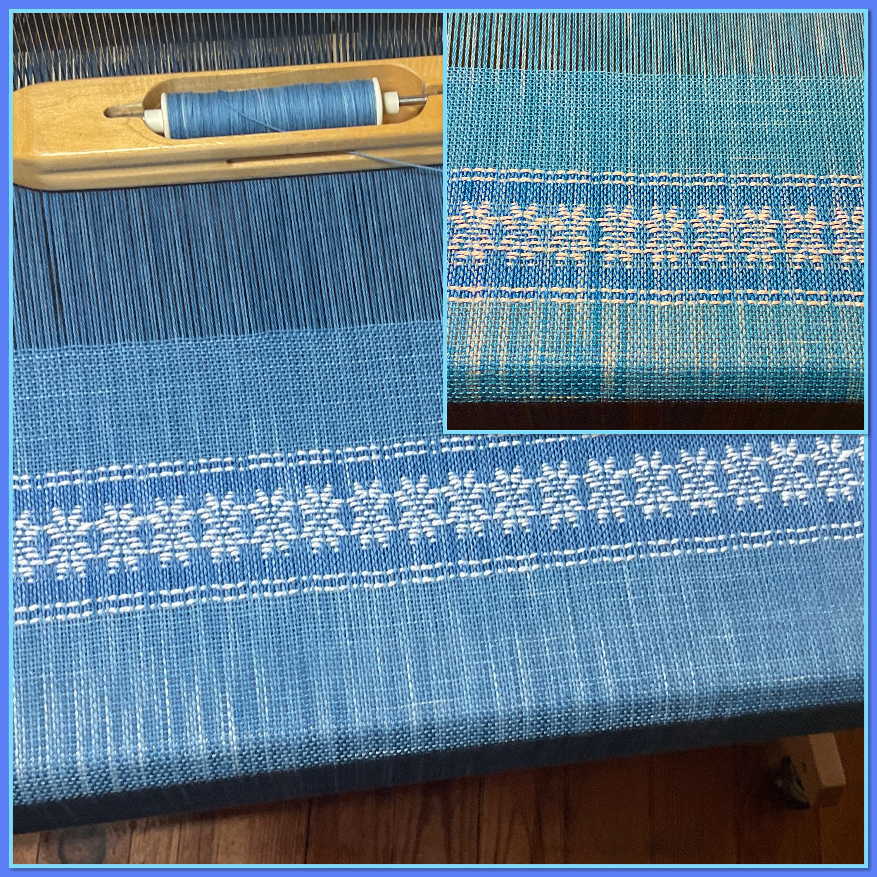 Weaving Pattern Snowflakes (PDF) for 8S Jack Loom (overshot) - Etsy