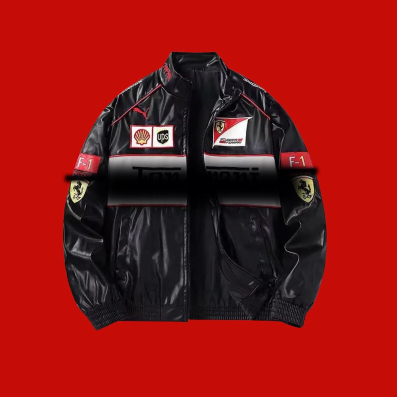 F1 Racing Leather Racing Jacket F1-formula 1 Vintage Unisex-track ...