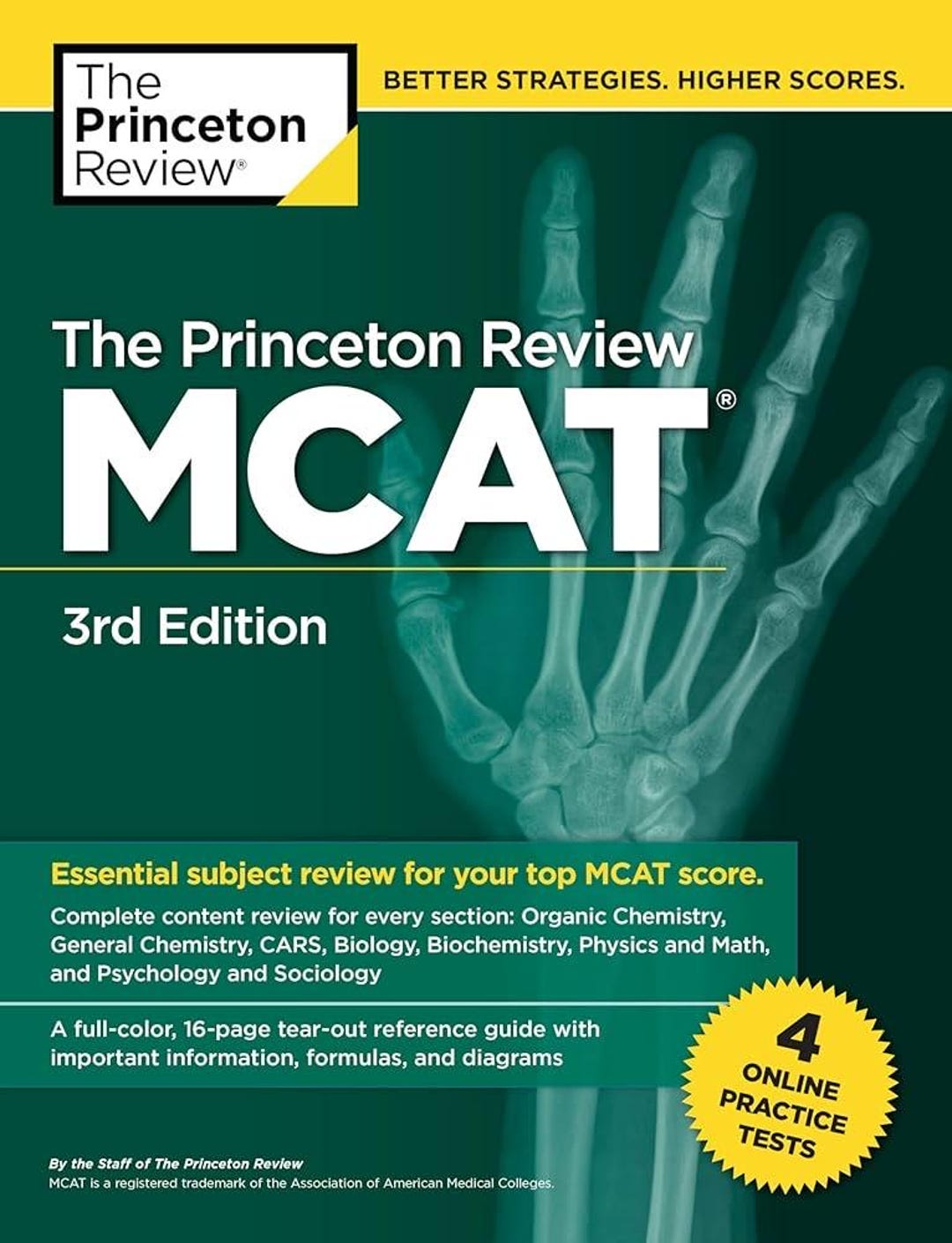 Princeton Review MCAT 3rd Edition: Complete Study Guide + Practice ...