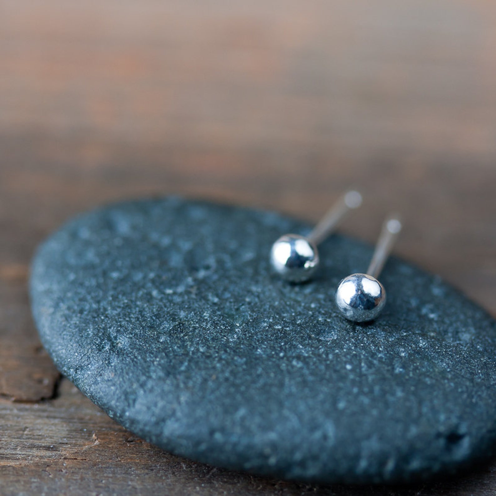 Dainty Front Back Earring SET, Handcrafted Sterling Silver Ear Jackets ...