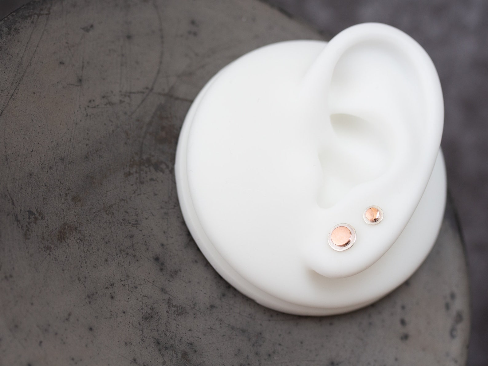 Stylish Double Piercing Earrings Set Sterling Silver and - Etsy