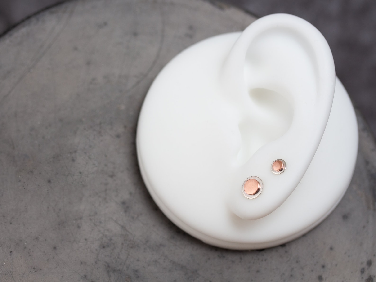 Stylish Double Piercing Earrings Set Sterling Silver and - Etsy