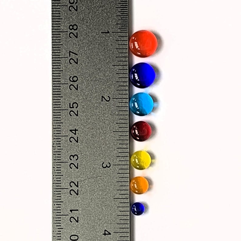 COE96 Multi Perfectly Round Fused Dots - Etsy