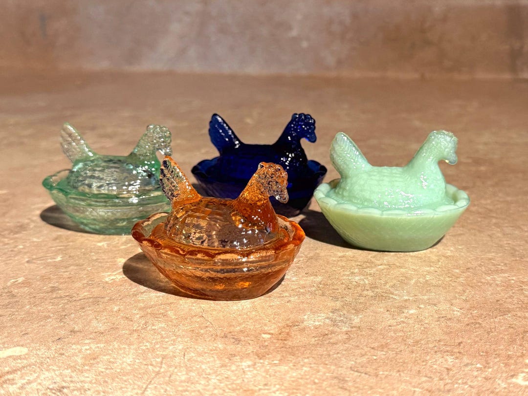 Mini Hen on A Nest - Etsy