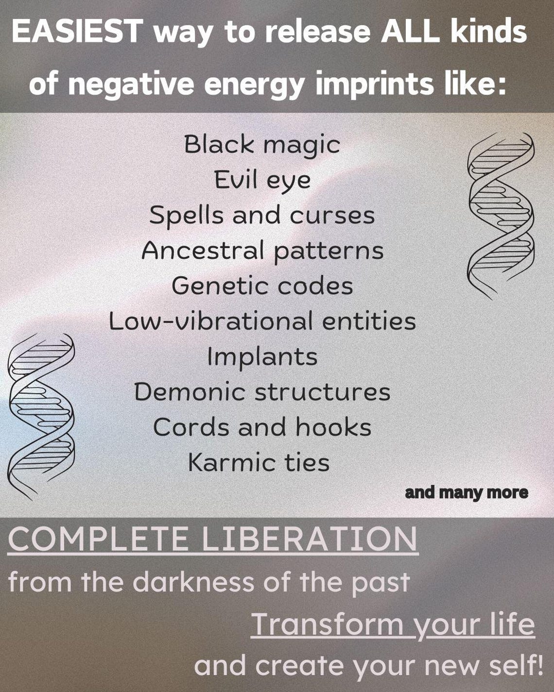 Unique ALL Kinds of Bad Energy Imprints Removal, Quantum Program for ...