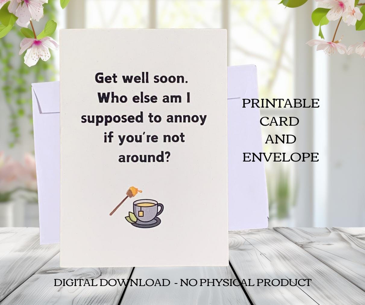 Funny Get Well Soon Card | Printable Get Well Card & E-card for Mobile ...