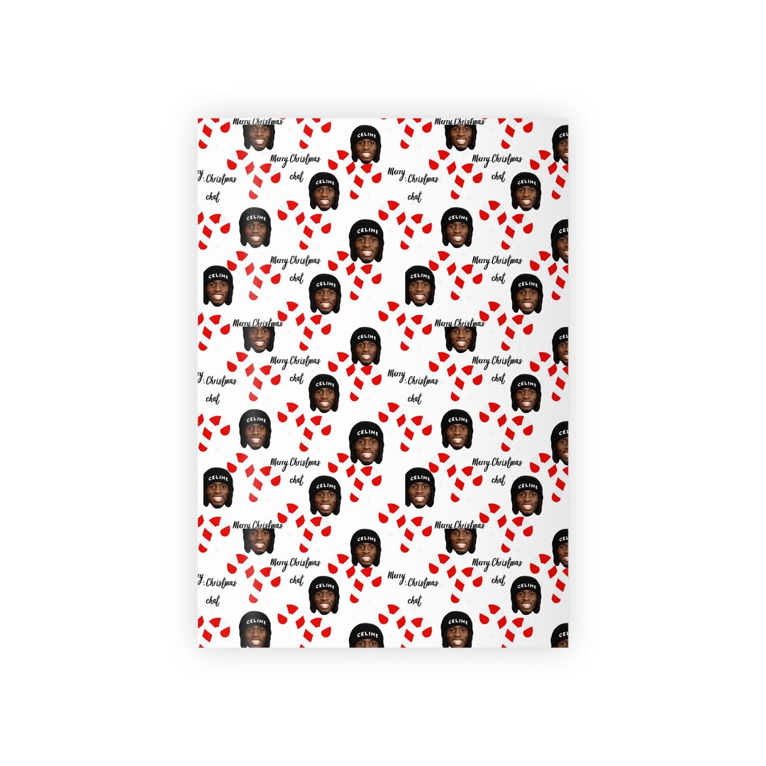 Wrapping Paper, Famous Twitch Streamer Kai Cenat Design, Gift Wrap ...