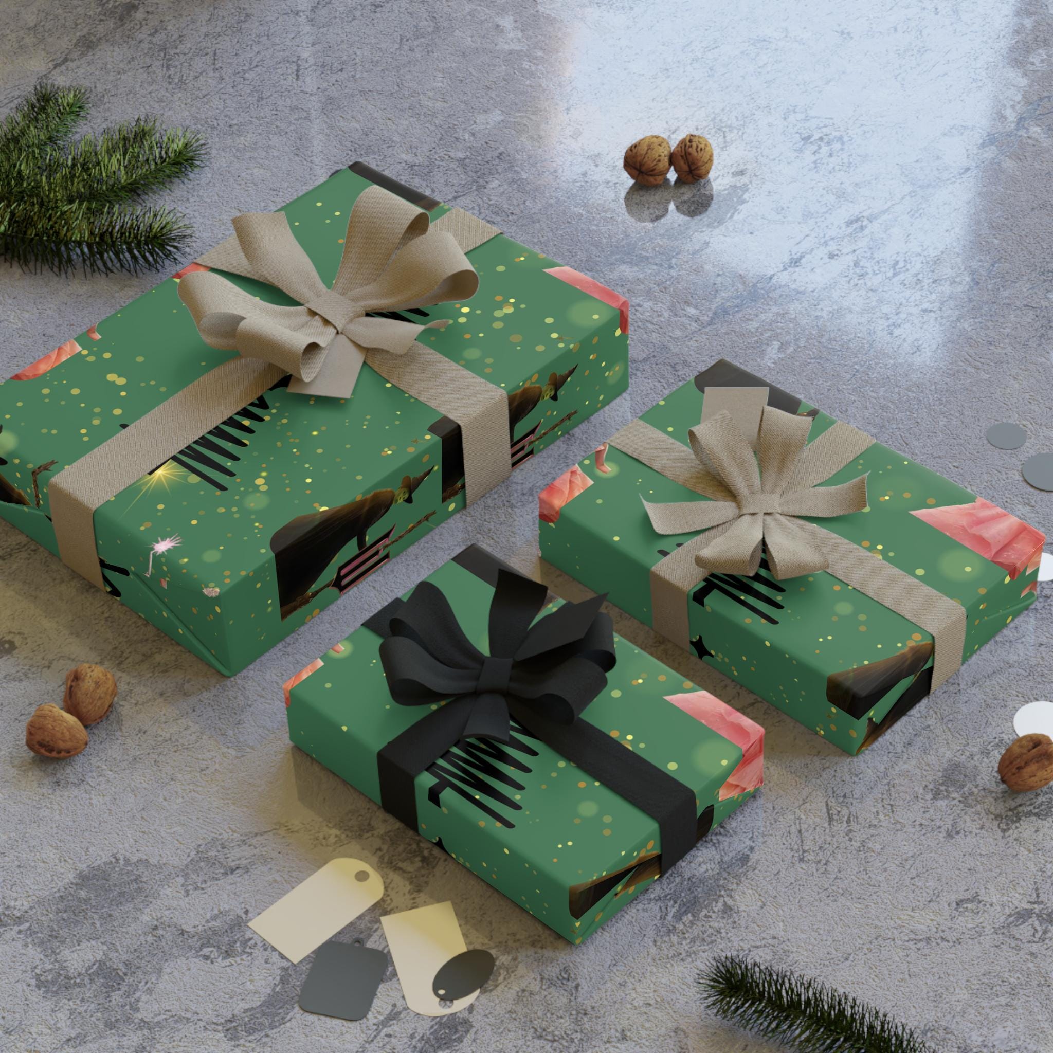 Wicked Inspired Gift Wrapping Paper Rolls, 1pc - Etsy