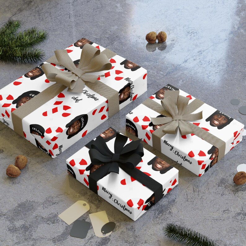 Wrapping Paper, Famous Twitch Streamer Kai Cenat Design, Gift Wrap ...