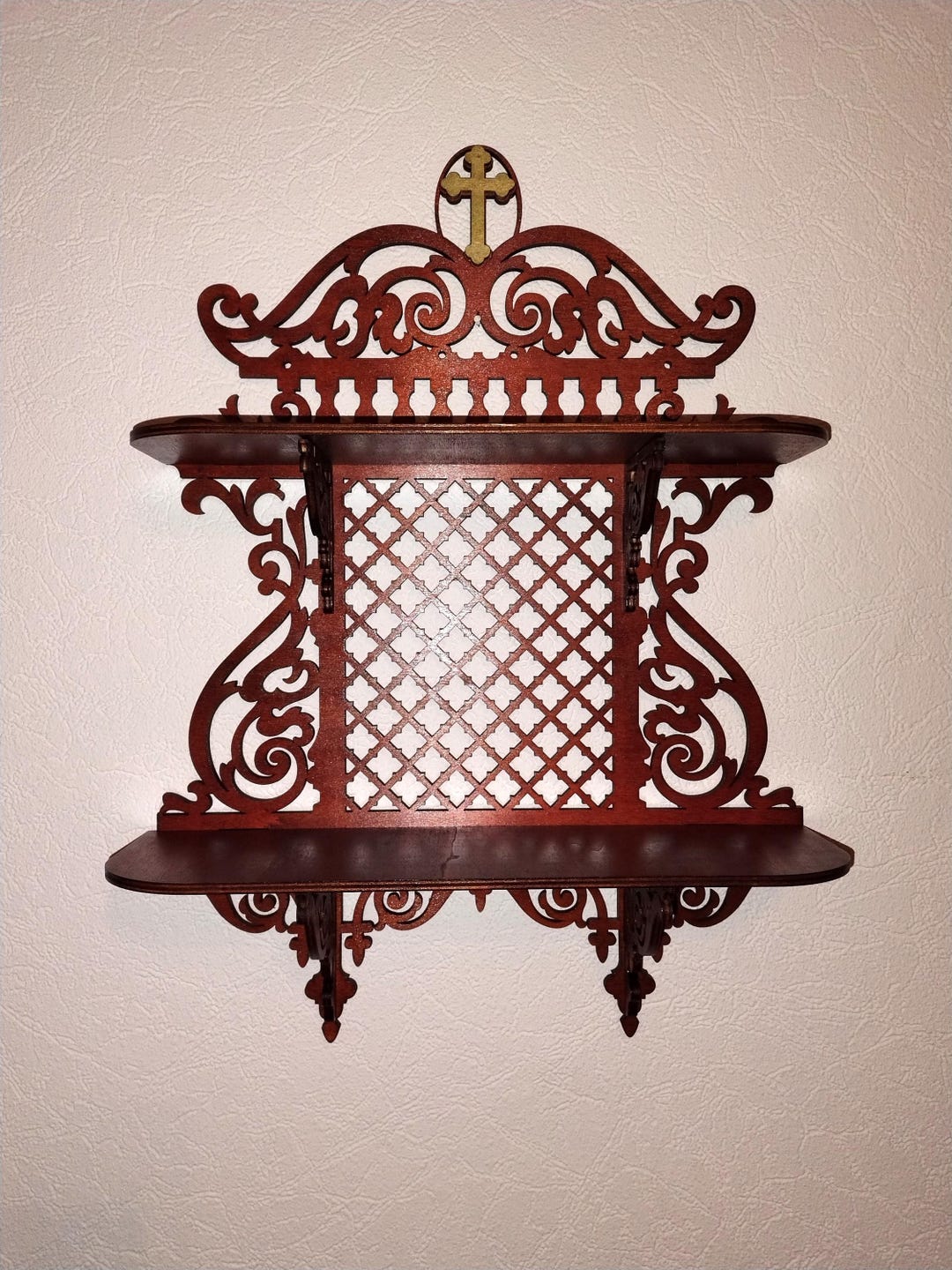 Altar Plank Hout. Iconostasis Shelf.iconostasis for the House. Carved ...