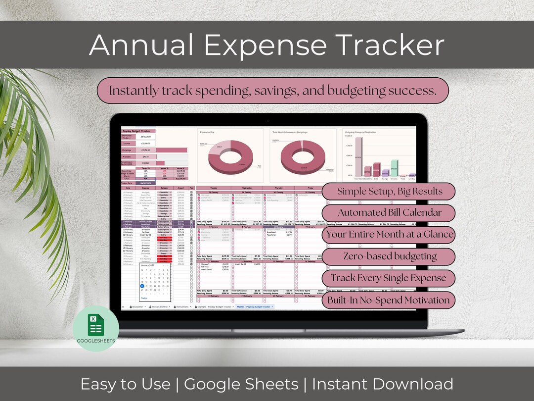 Digital Expense Tracker, Zero Based Budget, Bill Payment Tracker ...