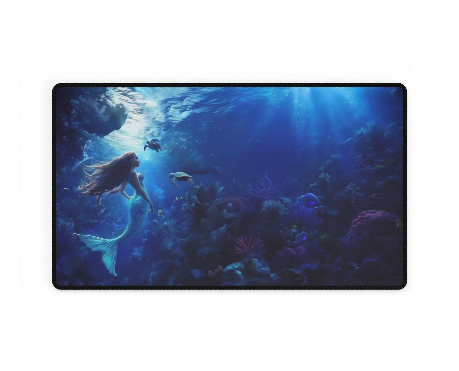 Under the Sea Desk Mat, Ocean Desk Pads, Sea Office Accessories ...