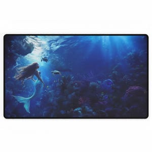 Under the Sea Desk Mat, Ocean Desk Pads, Sea Office Accessories ...