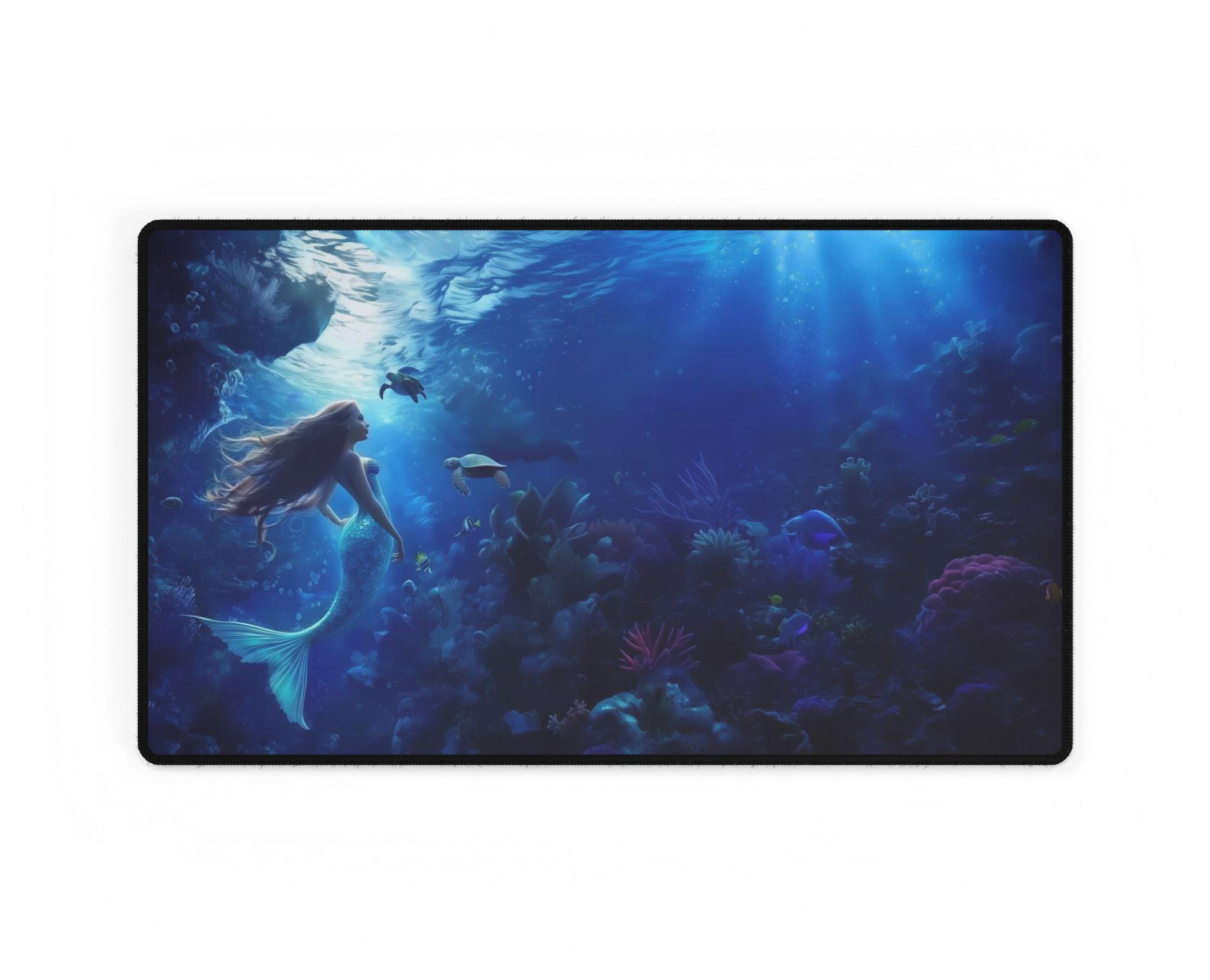 Under the Sea Desk Mat, Ocean Desk Pads, Sea Office Accessories ...