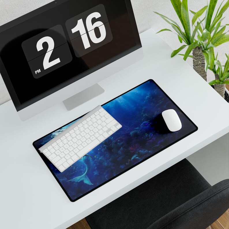 Under the Sea Desk Mat, Ocean Desk Pads, Sea Office Accessories ...