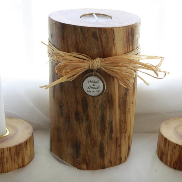 Rustic Unity Candle - Etsy